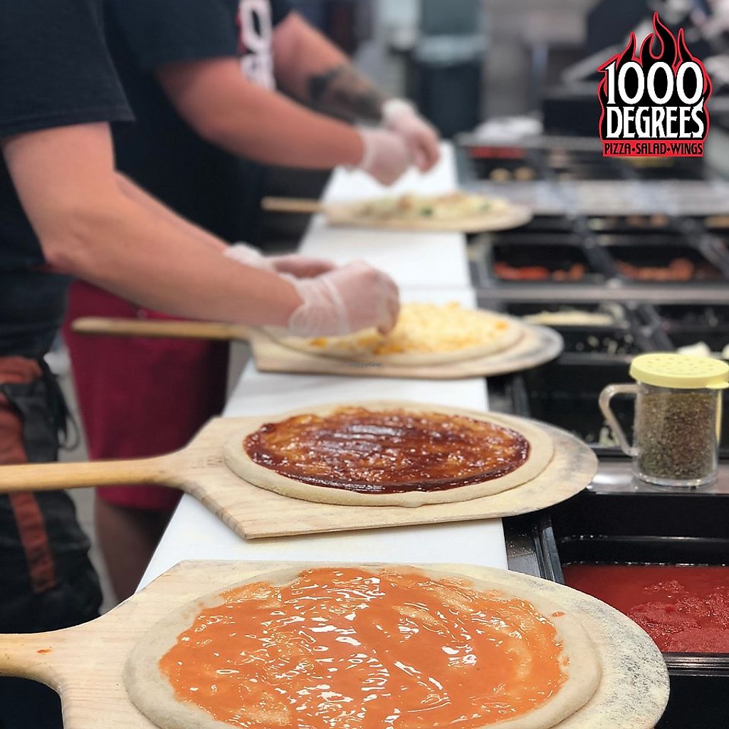 1000 Degrees Pizza Salad Wings - Willmar Minnesota Restaurant - HappyCow